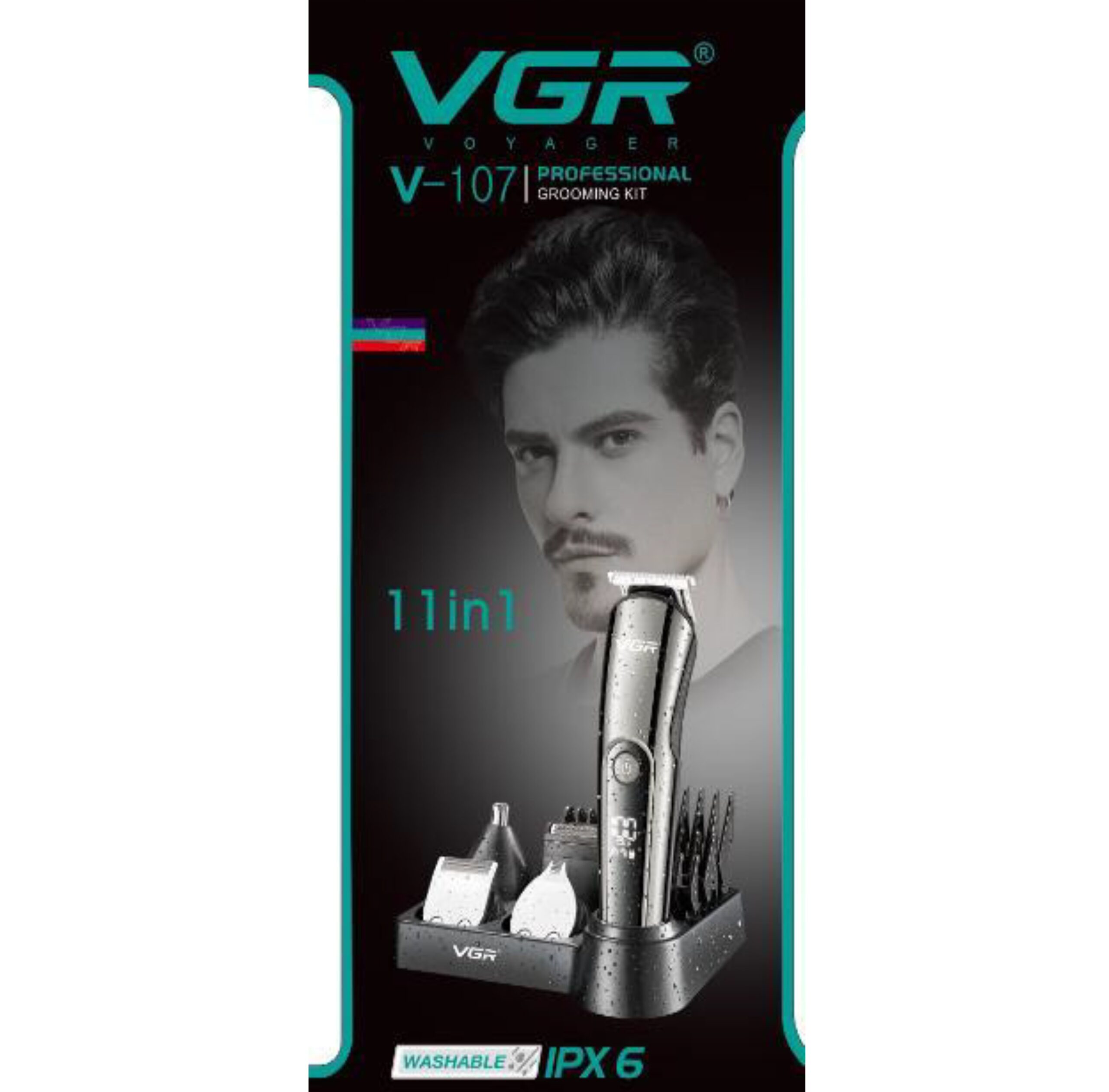 VGR V-107 professional hair clipper - Ashcomonline